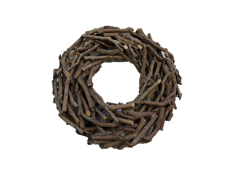 Tea Tree krans drijfhout - Ø 60 cm - Tuinadvies België